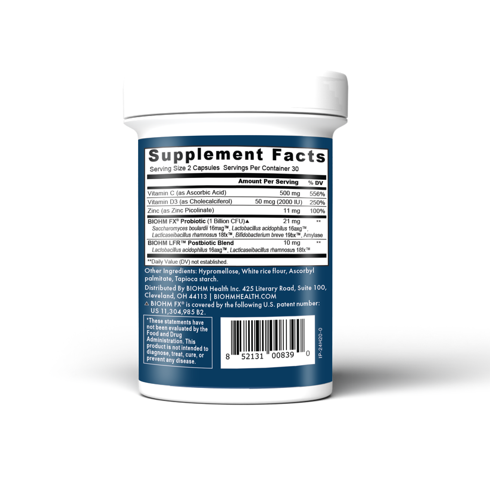 Immunity Probiotic Supplement | BIOHM Health