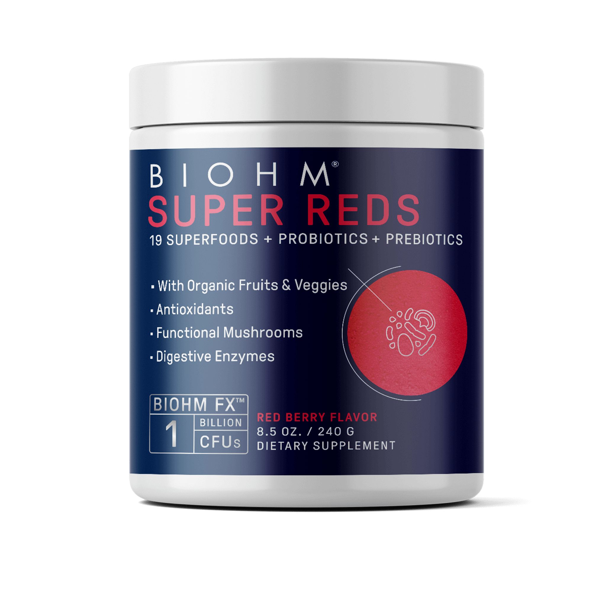 Super Reds with Probiotics | Super Reds Powder | BIOHM Health